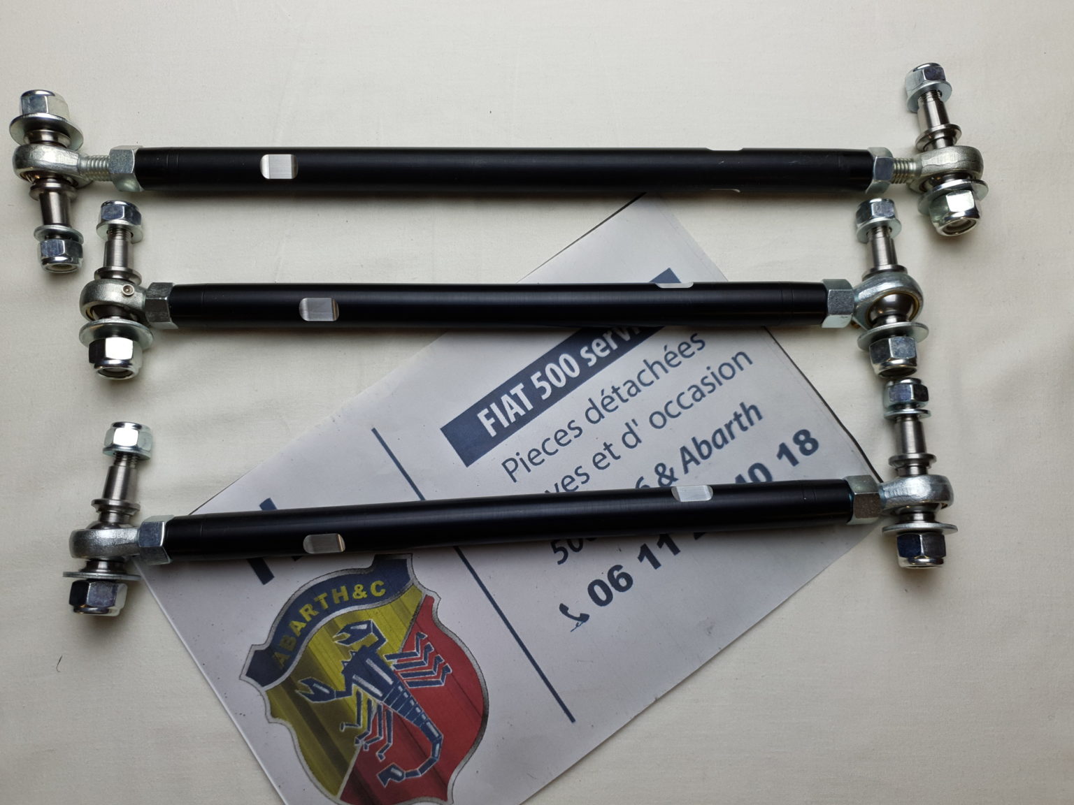 Kit bras de direction et rotules unibal - Fiat 500 Service