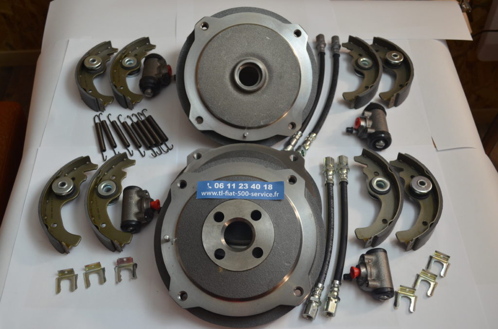 Kit complet freinage Fiat 500 F/L - Fiat 500 Service